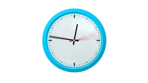 A Clock Animated Stock Footage ~ Royalty Free Stock Videos | Pond5