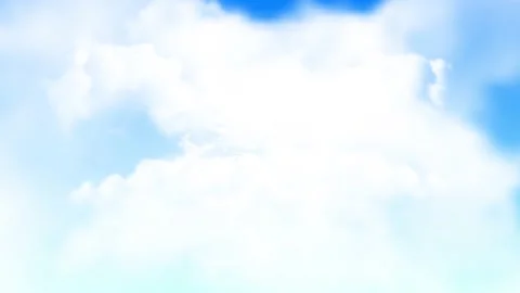 Animated clouds moving on sky background... | Stock Video | Pond5