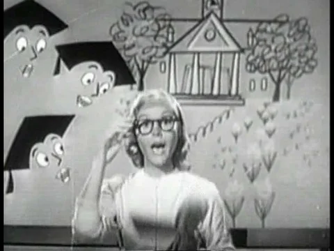 Animated college graduates sing for and ... | Stock Video | Pond5