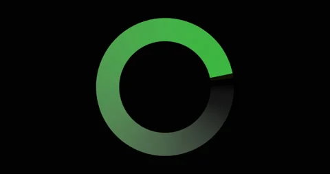 Animated color loading icon. 4K resoluti... | Stock Video | Pond5
