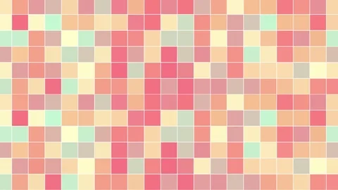 Animated colored tile pattern | Stock Video | Pond5