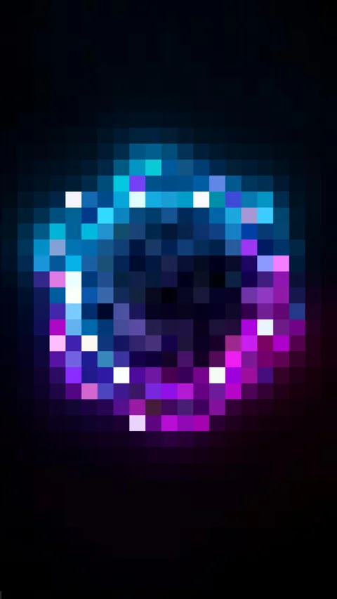 Animated Colorful Pixel Art Background ... | Stock Video | Pond5