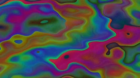 Animated colorful rainbow color paint, i... | Stock Video | Pond5