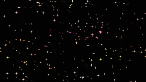 animated colorful sparkling cartoon star... | Stock Video | Pond5