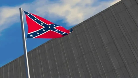 Confederate Flag Waving Stock Videos – Royalty-Free HD & 4K Videos