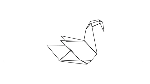 animated continuous single line drawing ... | Stock Video | Pond5