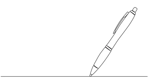 animated continuous single line drawing ... | Stock Video | Pond5