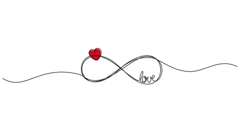 Cute Infinity Symbol Drawing