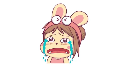 Crying Bunnie Background Stock Video Footage | Royalty Free Crying ...