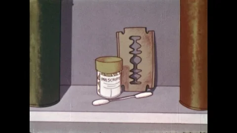 ANIMATED: Dancing Pill Jars on a Shelf | Stock Video | Pond5