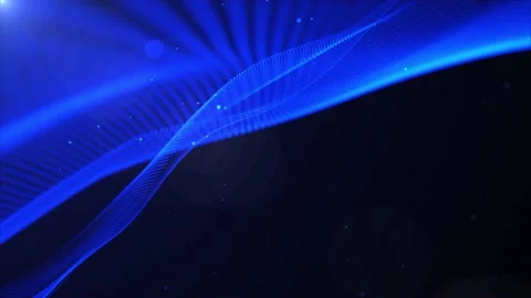 Animated dark blue color wavy pattern pa... | Stock Video | Pond5