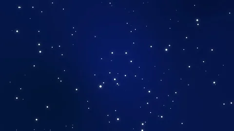 Animated dark blue night sky background | Stock Video | Pond5