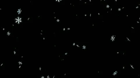 Clipart Snow Flakes Stock Videos – Royalty-Free HD & 4K Videos