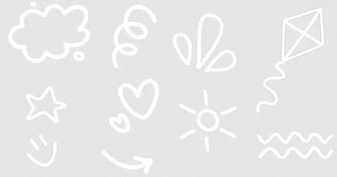 Animated Doodle Icon Set: Cloud, Arrow, ... | Stock Video | Pond5