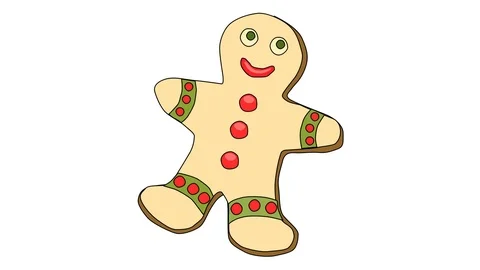 Ginger Bread Animated Stock Videos – Royalty-Free HD & 4K Videos