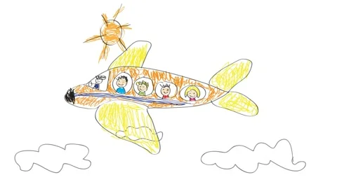 Happy Chilf Drawing Stock Videos – Royalty-Free HD & 4K Videos | Pond5