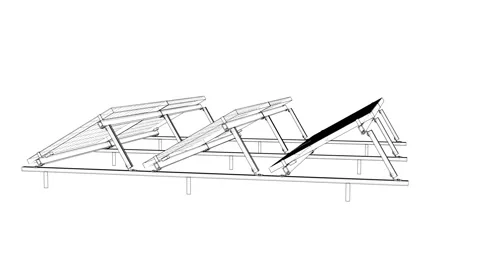 Animated drawing of solar panels rotatin... | Stock Video | Pond5