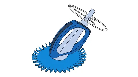 Vacuum Swimming Pool Stock Footage ~ Royalty Free Stock Videos | Pond5