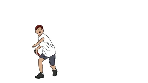 Tennis Drawing Stock Footage ~ Royalty Free Stock Videos | Pond5