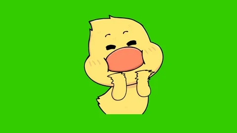 Animated Duck Clapping in Congratulation... | Stock Video | Pond5