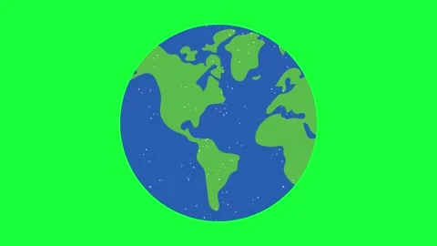 Animated earth globe icon background, lo... | Stock Video | Pond5