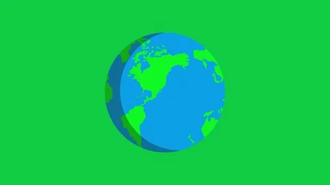 Spinning Earth Green Screen Stock Footage ~ Royalty Free Stock Videos ...