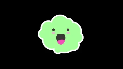 Animated Emoji Set. Alpha channel, trans... | Stock Video | Pond5