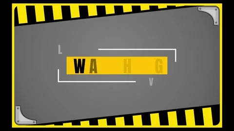 animated end screen with street cross ba... | Stock Video | Pond5