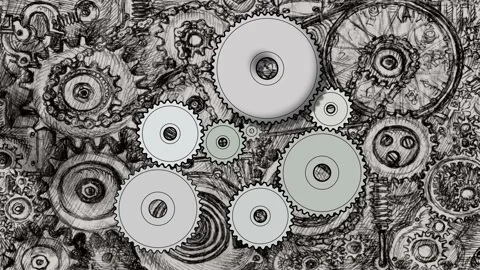 Animated Gears Stock Footage ~ Royalty Free Stock Videos | Pond5