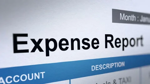 Expense Report Stock Footage ~ Royalty Free Stock Videos | Pond5