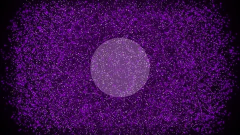 Animated exploding purple particles back... | Stock Video | Pond5