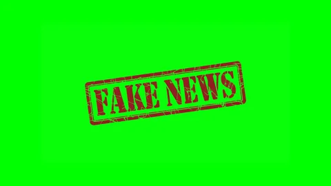 Animated "FAKE NEWS" rubber stamp seal o... | Stock Video | Pond5