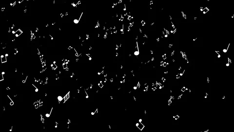 Falling Music Notes Stock Videos – Royalty-Free HD & 4K Videos