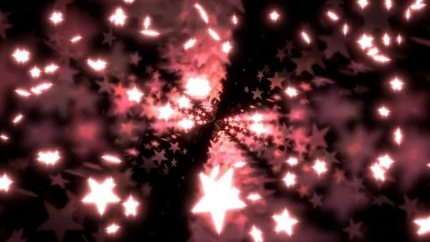 Animated falling and dancing red glowing... | Stock Video | Pond5