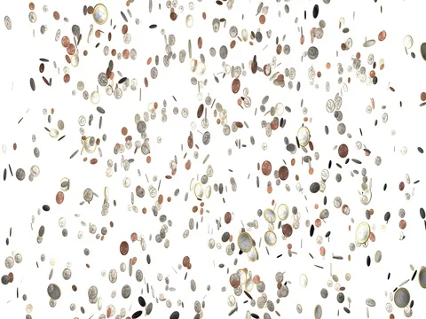 Animated Falling Coins Stock Footage ~ Royalty Free Stock Videos | Pond5