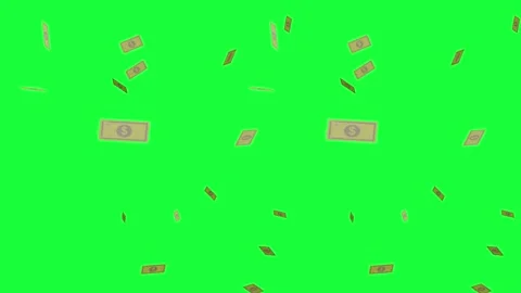 Animated falling Money icon background, ... | Stock Video | Pond5