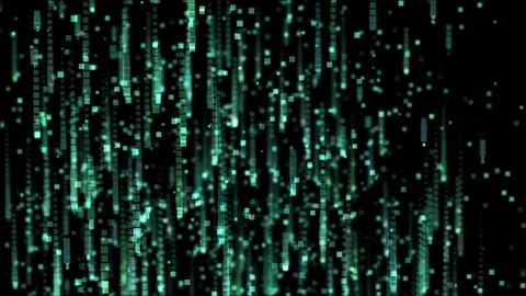 Animated falling square particles backgr... | Stock Video | Pond5