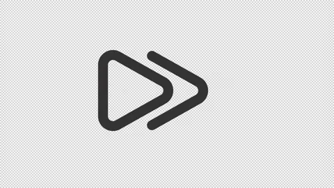 Fast Forward Icon Stock Footage ~ Royalty Free Stock Videos | Pond5