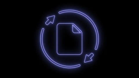 Synchronization Icon Stock Footage ~ Royalty Free Stock Videos | Pond5