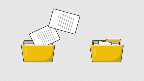 Animated File Transferring Concept Video... | Stock Video | Pond5