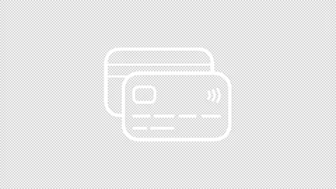 Animated finance icon with alpha channel... | Stock Video | Pond5