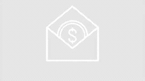 Animated finance icon with alpha channel... | Stock Video | Pond5