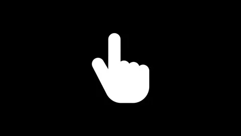 Finger Touch Icon Stock Videos – Royalty-Free HD & 4K Videos | Pond5