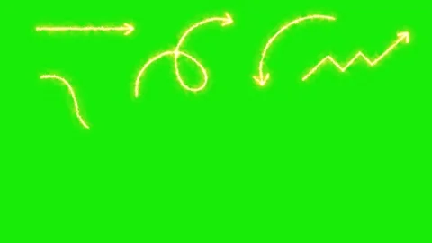 Animated Fire Arrows Drawing Dynamic Pat... | Stock Video | Pond5