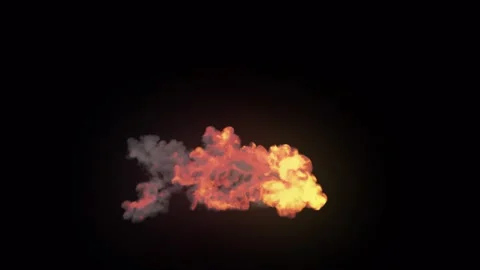 Animated Fire Effects VFX with Colored V... | Stock Video | Pond5