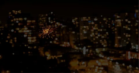 Animated firework video 4k | Stock Video | Pond5