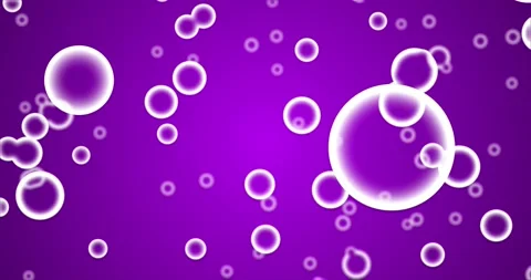 Animated floating white bubbles over red... | Stock Video | Pond5