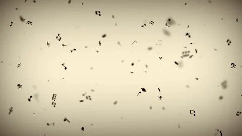 Music Notes Flow Stock Footage ~ Royalty Free Stock Videos | Pond5