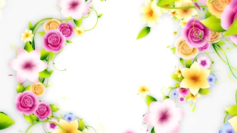 Flower Animated Background Stock Footage ~ Royalty Free Stock Videos ...