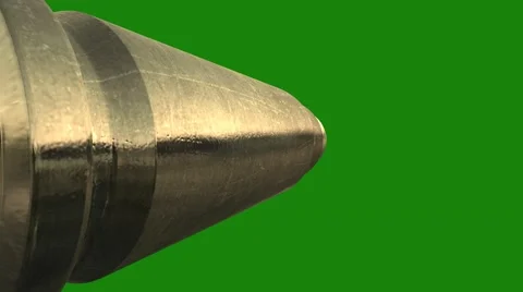 animated flying 25mm bullet green screen... | Stock Video | Pond5
